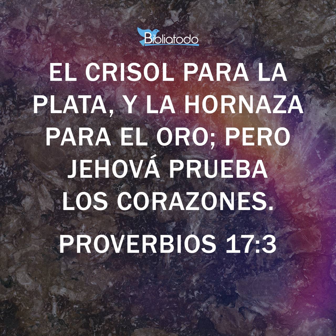 Proverbios 17:3 RV1960 - El crisol para la plata, y la hornaza para el ...