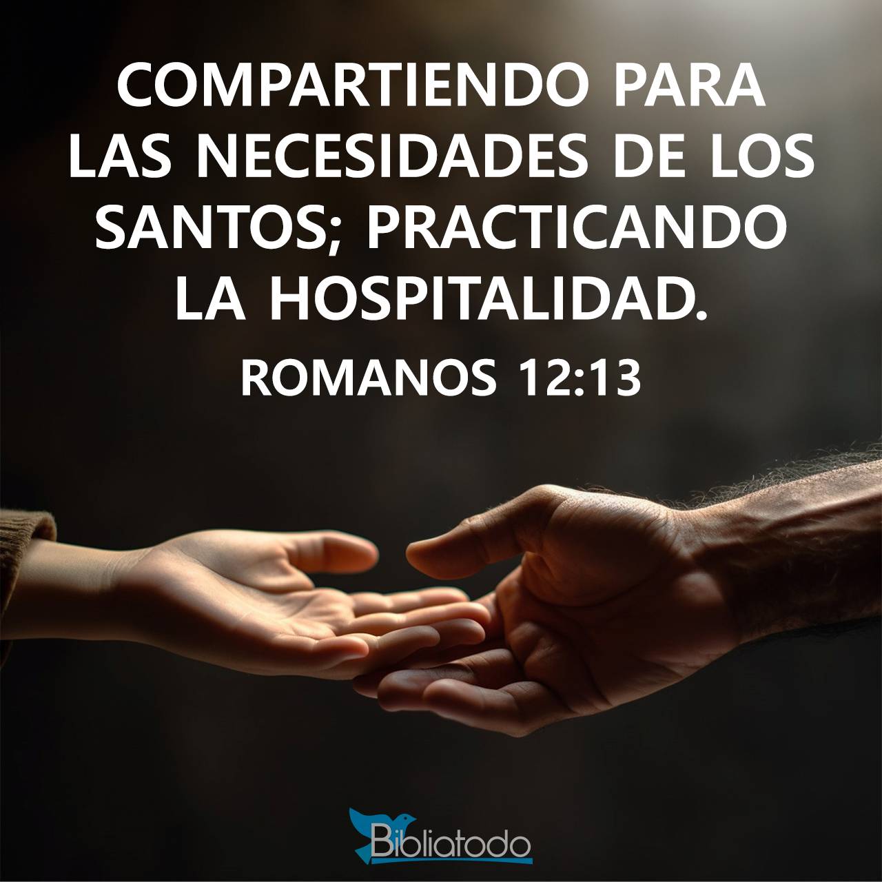 Romanos 12:13 TA - caritativos para aliviar las necesidades de los ...
