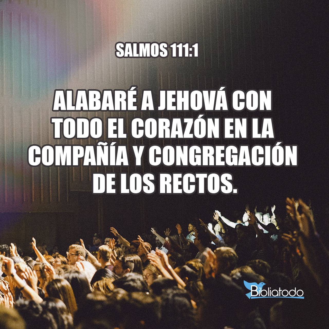 Salmos 111:1 RV1960 - Alabaré a Jehová con todo el corazón En la ...