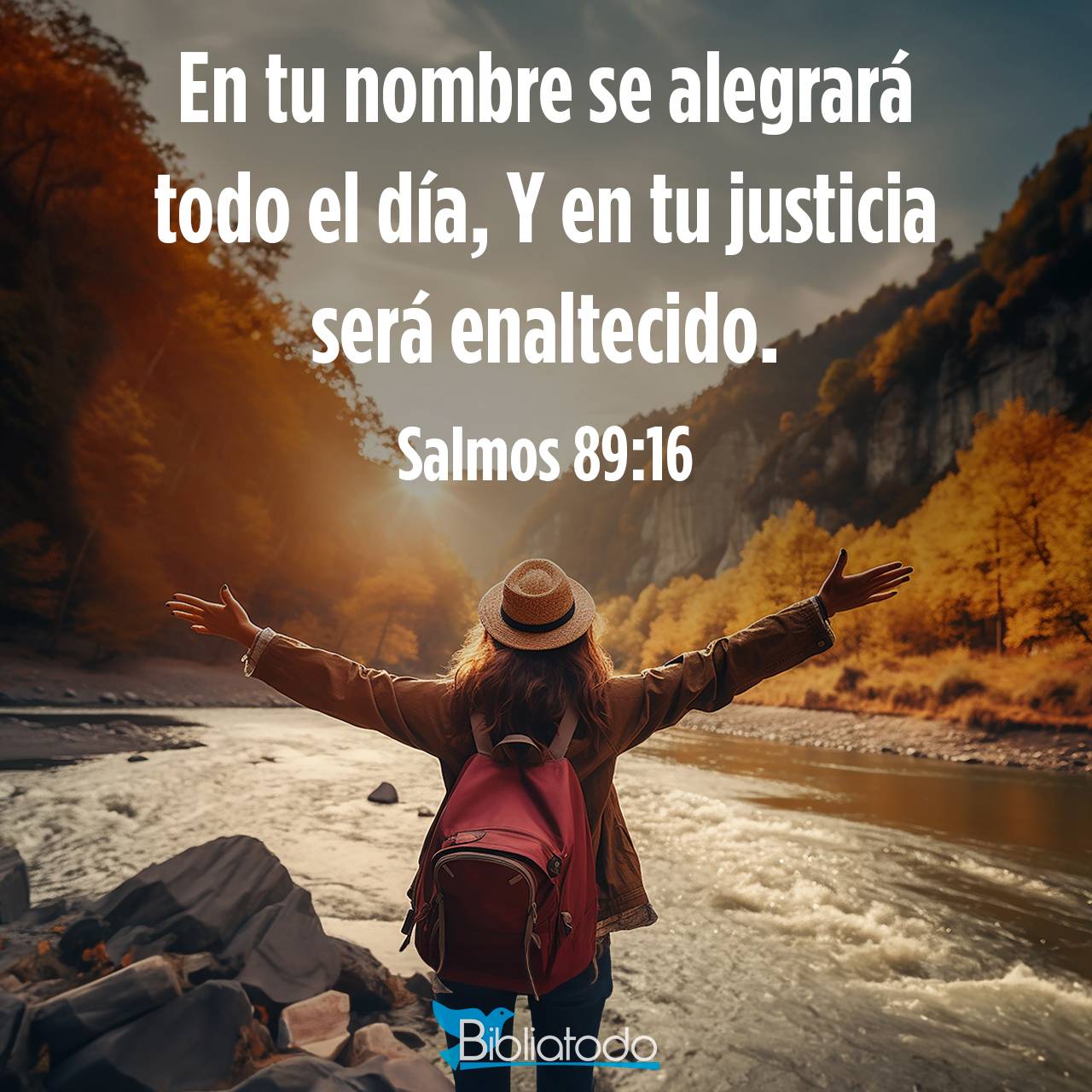 Salmos 89:16 RV1960 - Versículo del Día