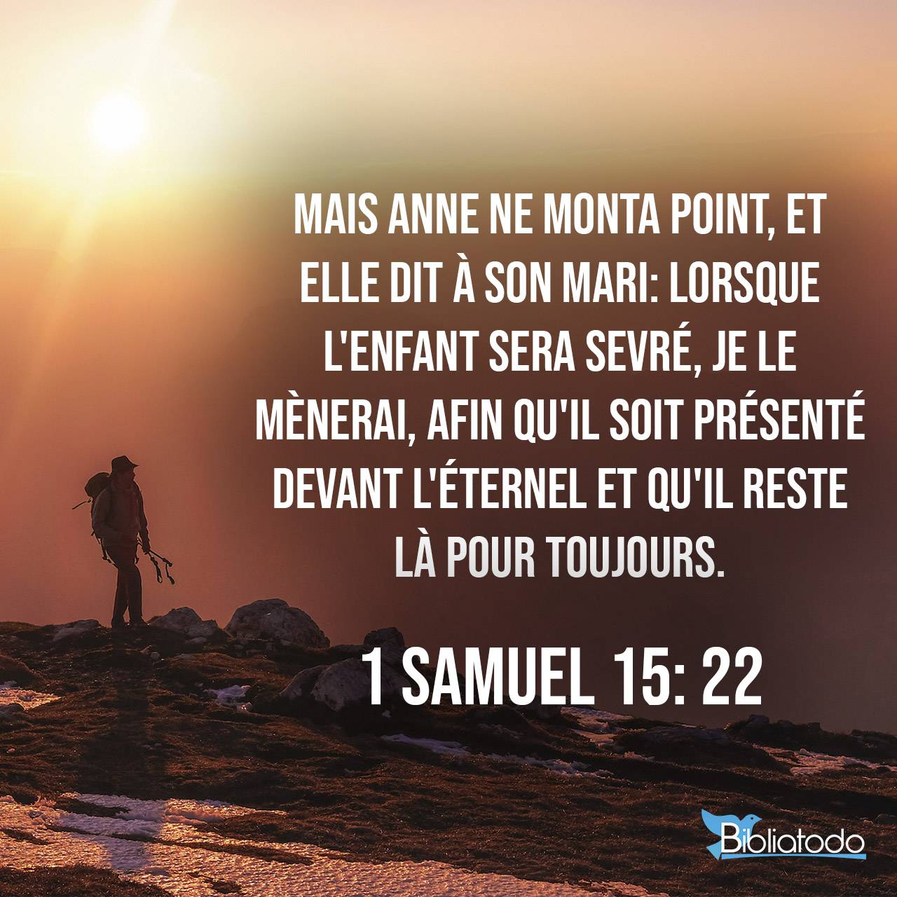 1 Samuel 15:22 BL95 - Samuel le contestó: '¿Piensas acaso que a Yavé le ...