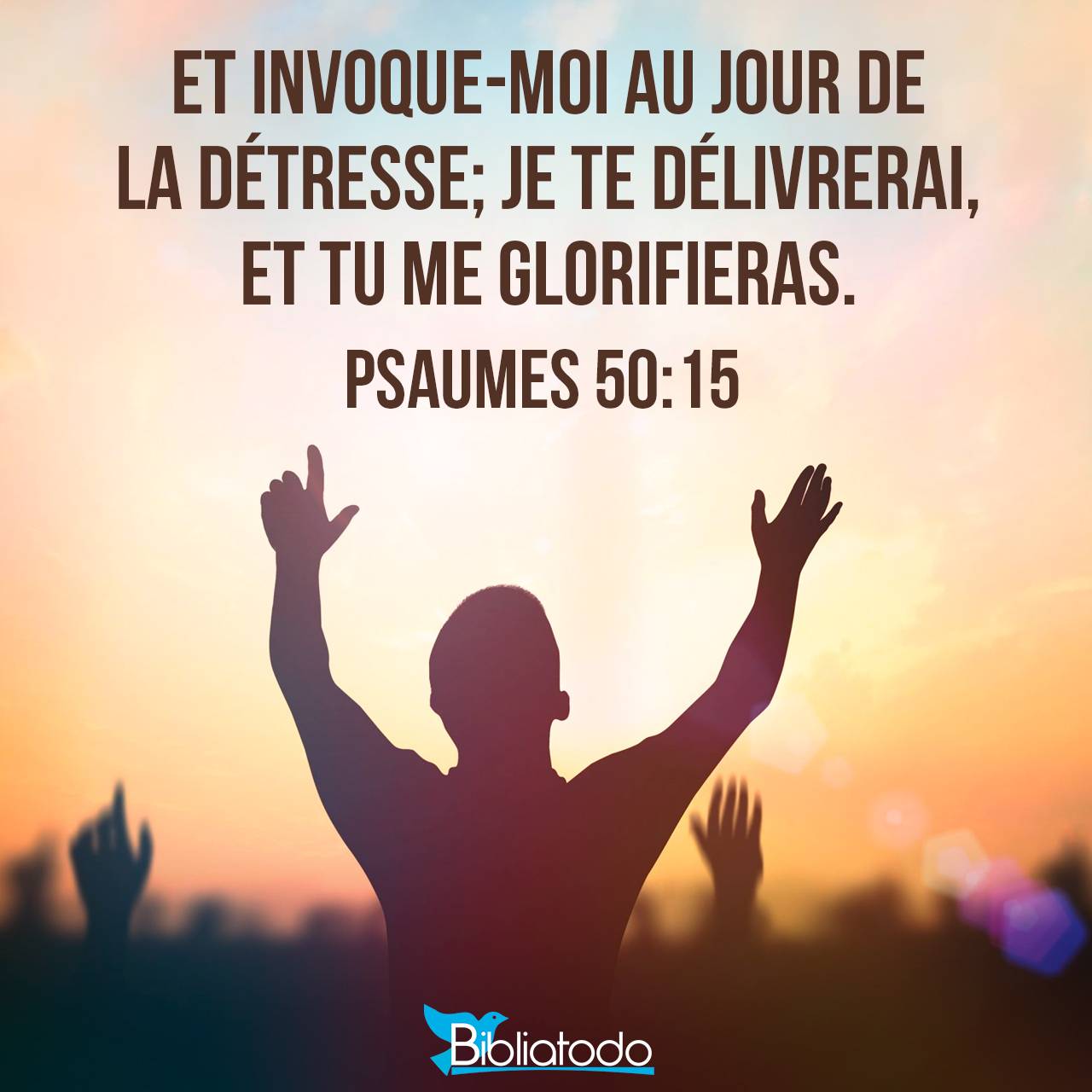Psaumes 50:15 fls - Et invoque-moi au jour de la détresse; Je te ...