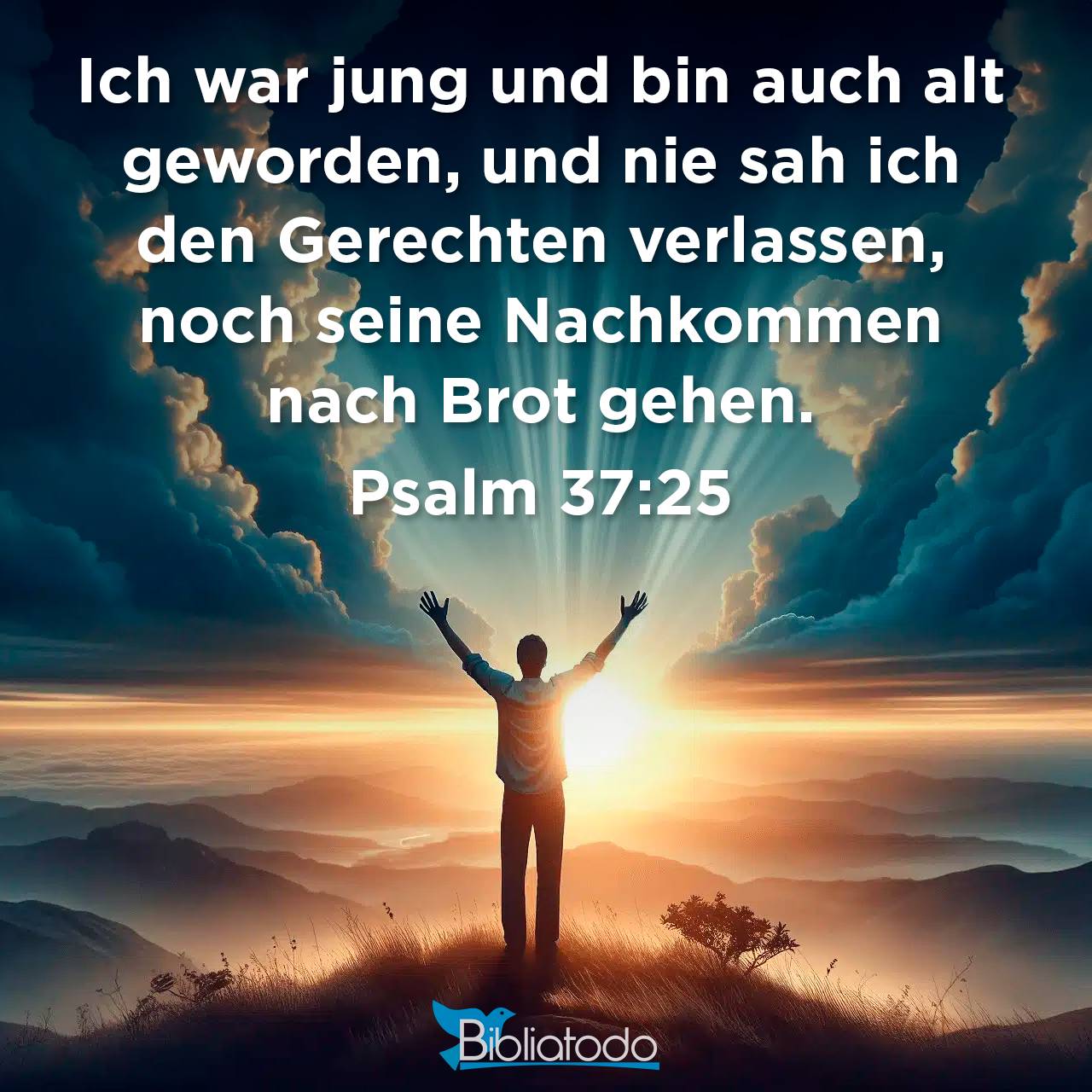Psalm 37:25 Biblische Querverweise | Verbindungen Vers für Vers - SCH1951