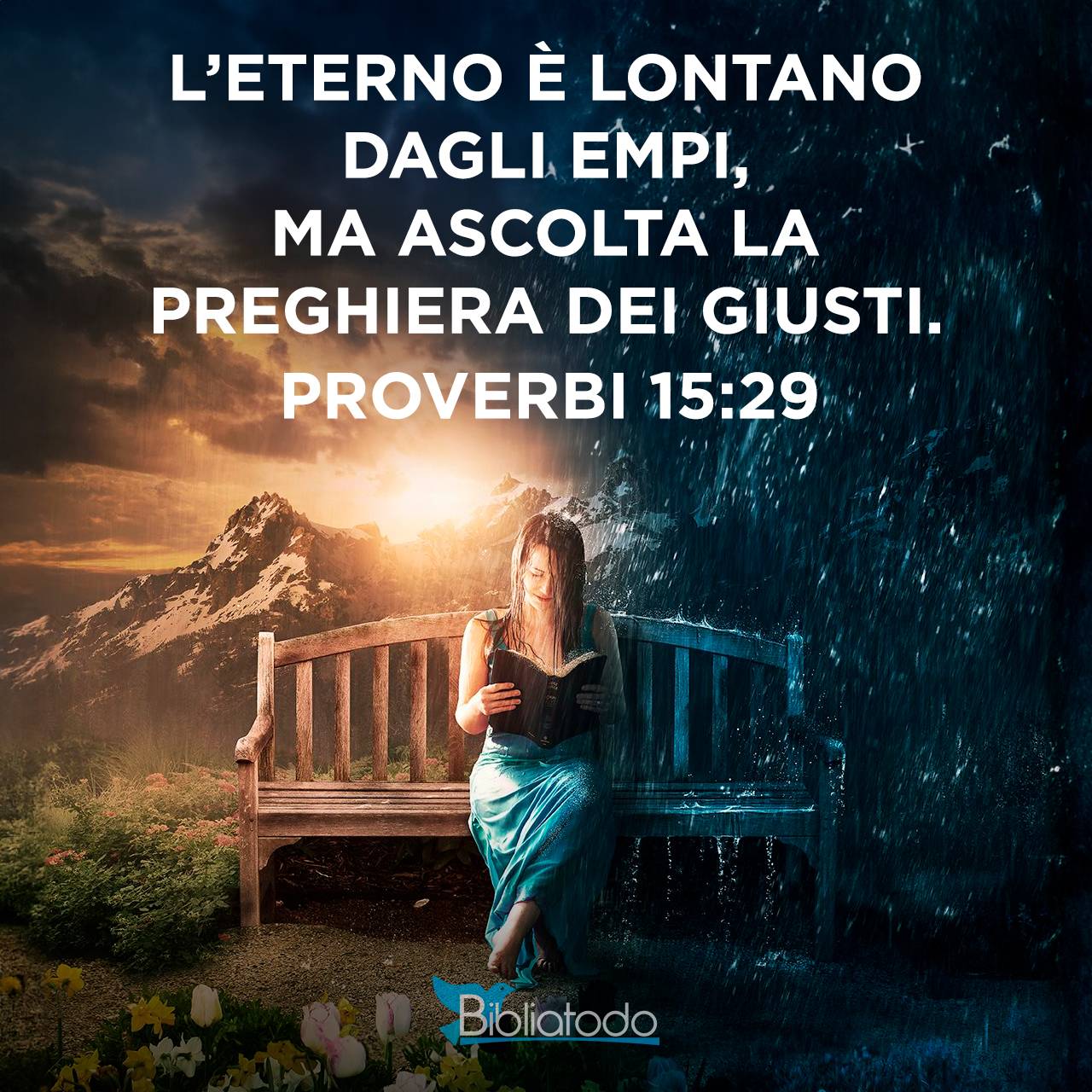 Proverbi 15:29 NR94 - Il Signore è lontano dagli empi, ma ascolta la ...