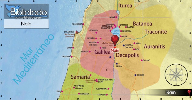 Naín: belleza - Mapa y Ubicación Geográfica