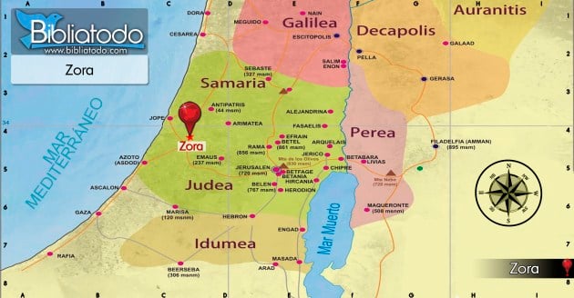 Zora - Mapa y Ubicación Geográfica
