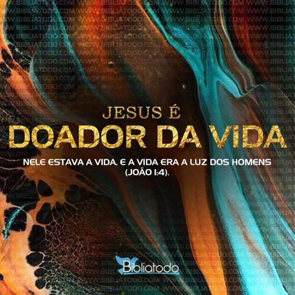 Significado do Doador da vida - Jesus é