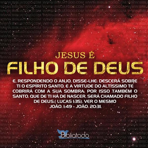Significado do Filho de Deus - Jesus é