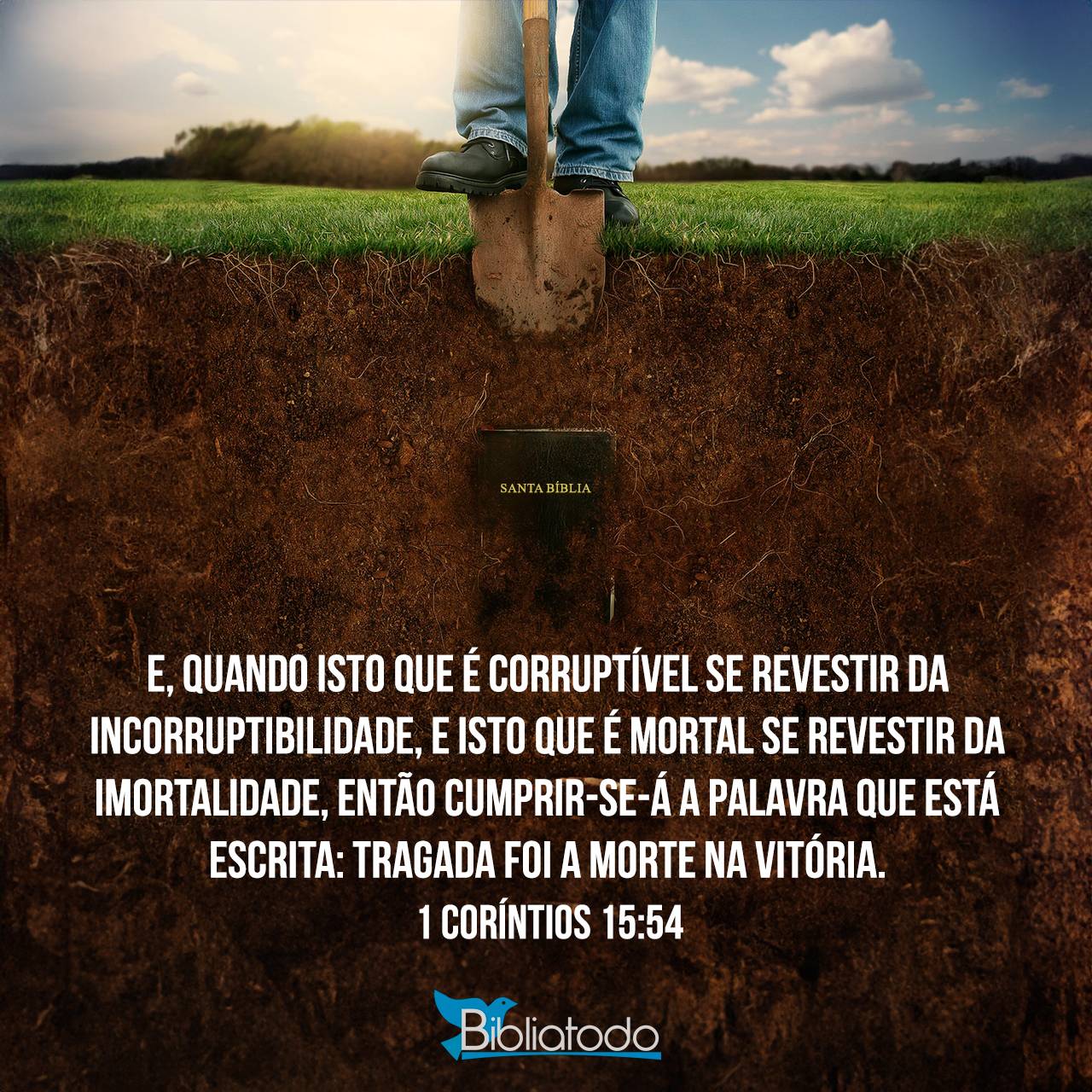 1 Coríntios 15:54 Referências Cruzadas da Bíblia | Conexões Versículo a Versículo - NTLH