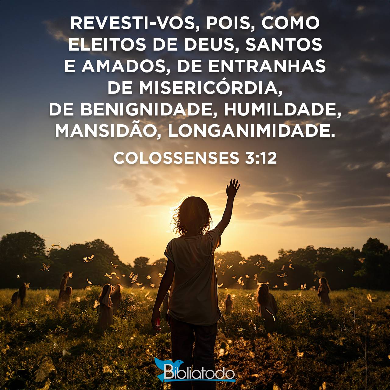 Colossenses 3:12 ARC - Revesti-vos, pois, como eleitos de Deus, santos ...
