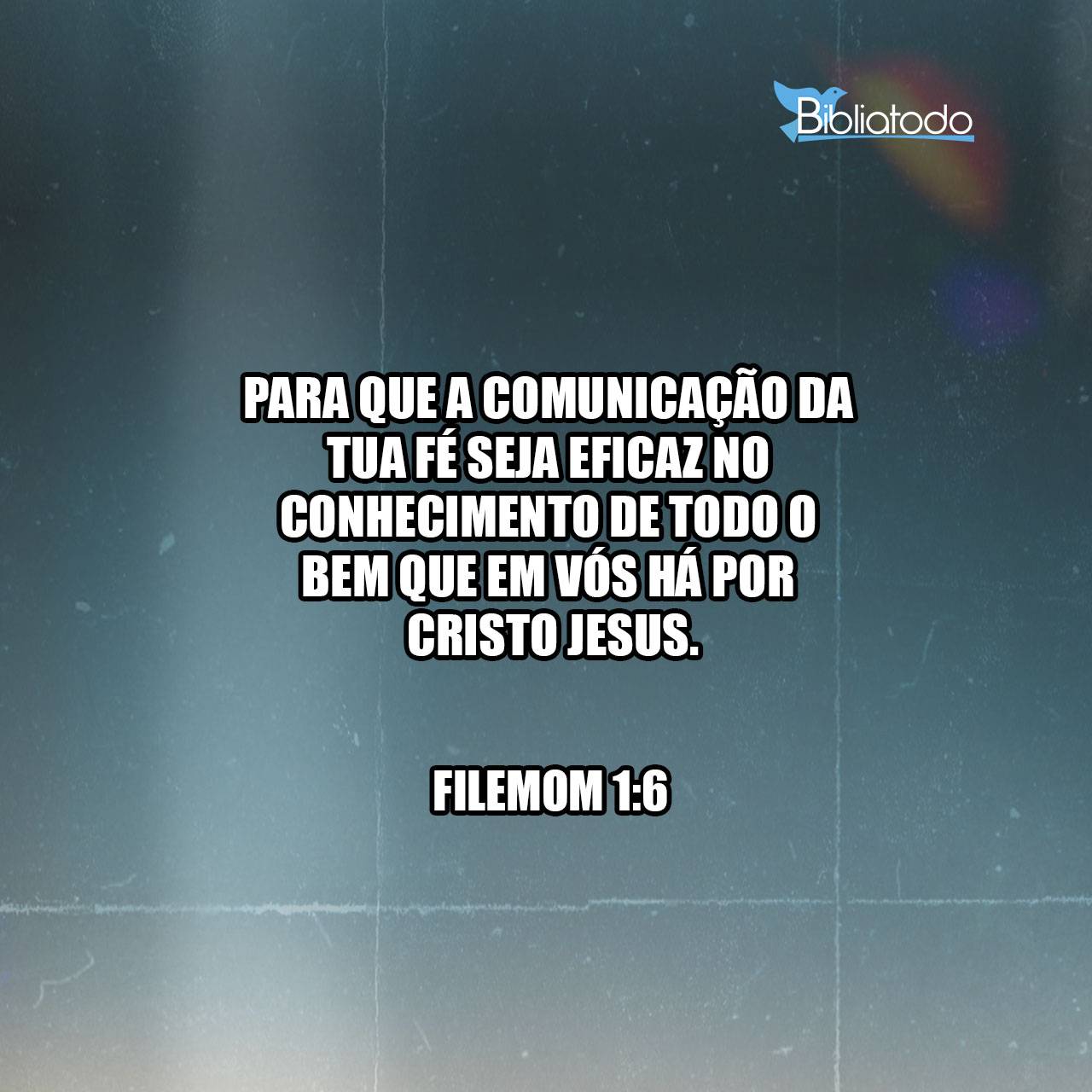 Filemom 1:6 Referências Cruzadas da Bíblia | Conexões Versículo a ...