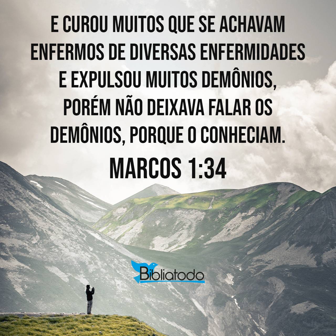 Marcos 1:34 Referências Cruzadas da Bíblia | Conexões Versículo a ...