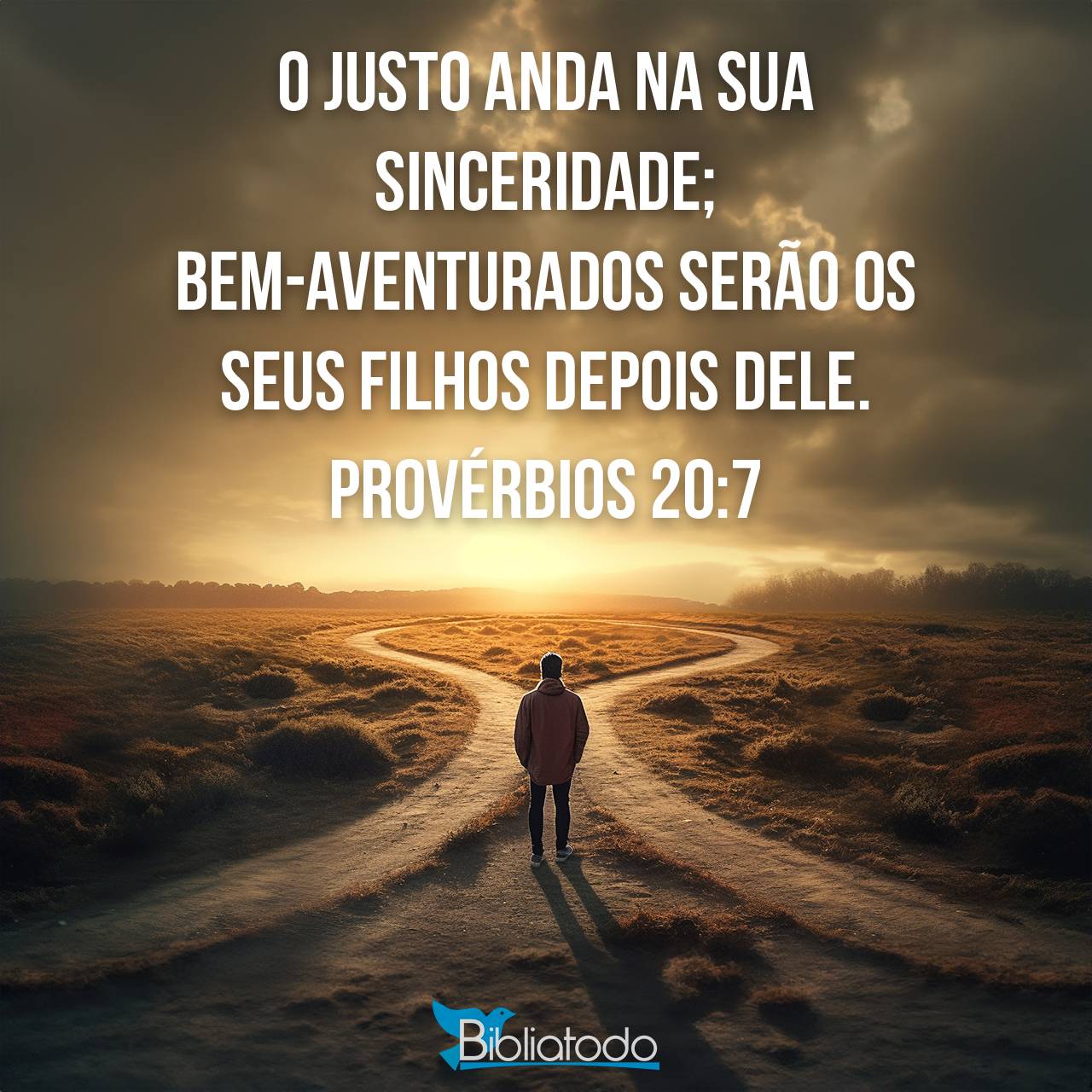 Proverbios 20:7 RV1960 - Camina en su integridad el justo; Sus hijos ...