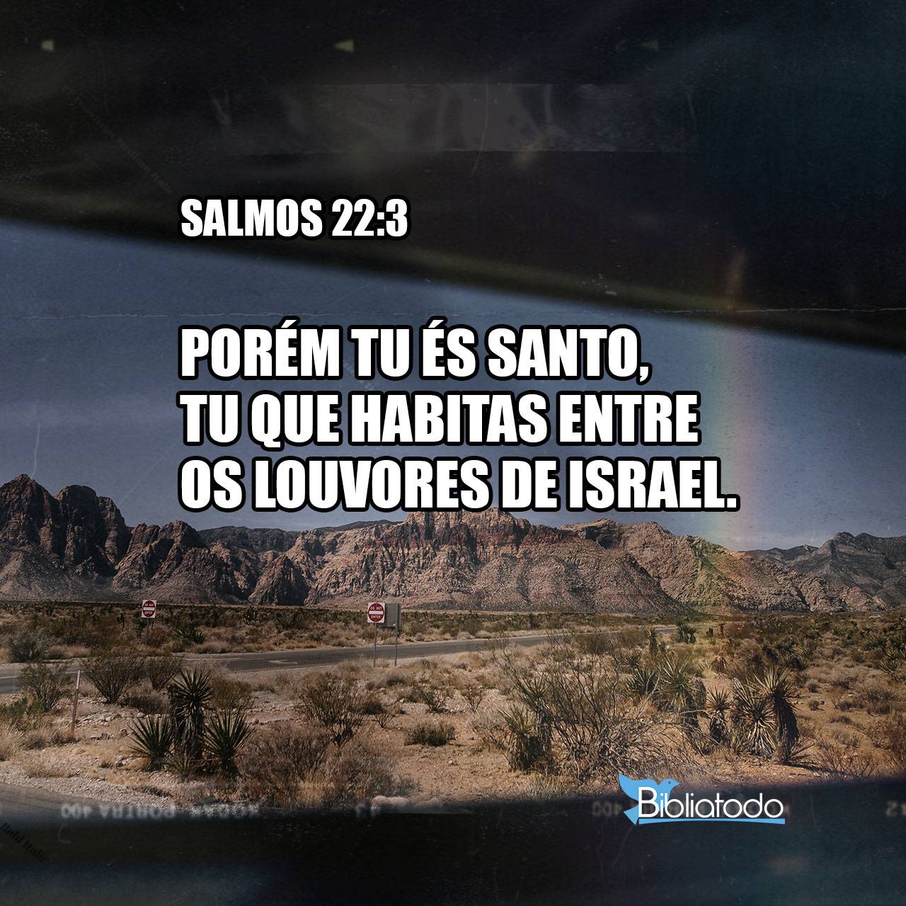 Salmos 22:3 Referências Cruzadas da Bíblia | Conexões Versículo a Versículo - NAA