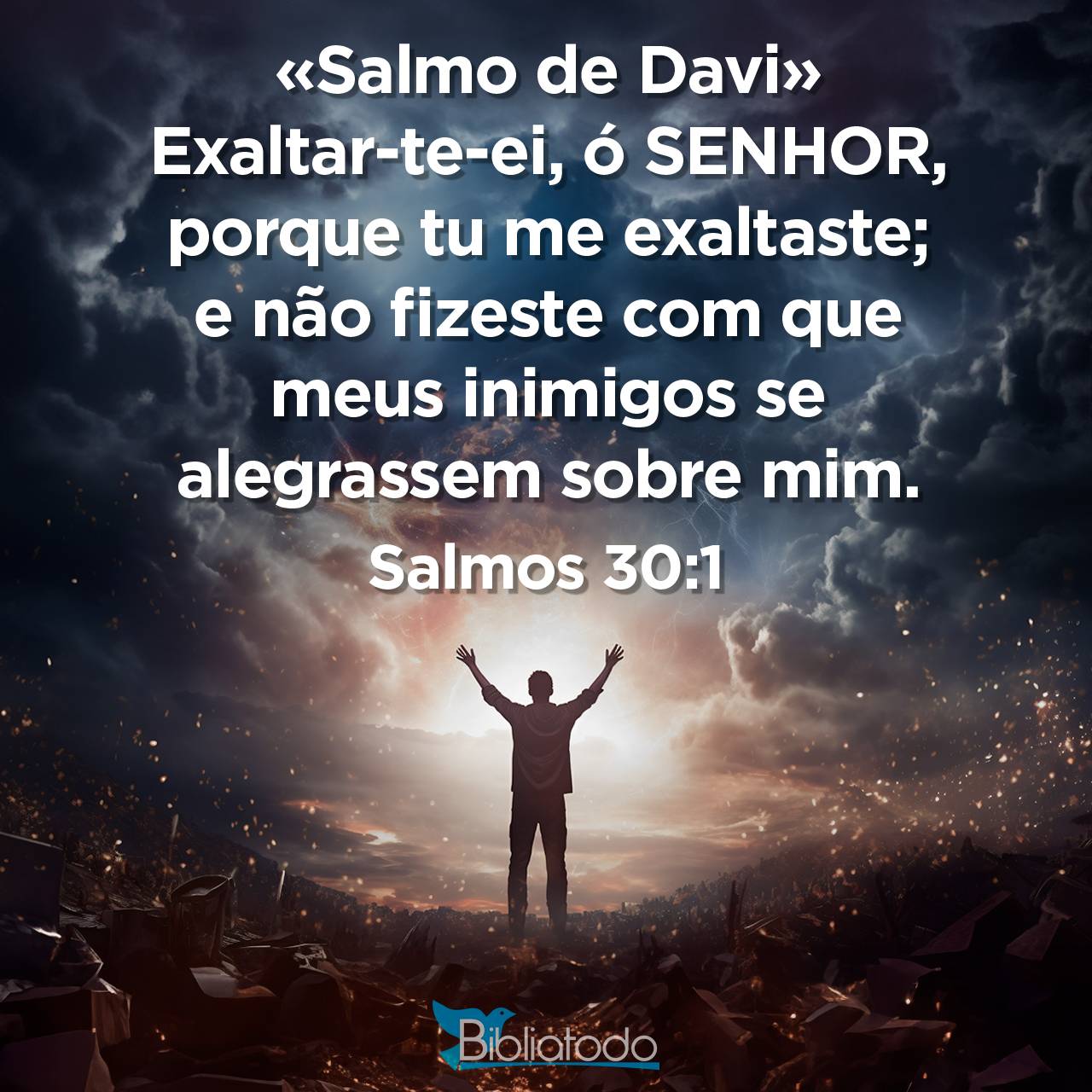 Salmos 30:1 Referências Cruzadas da Bíblia | Conexões Versículo a ...